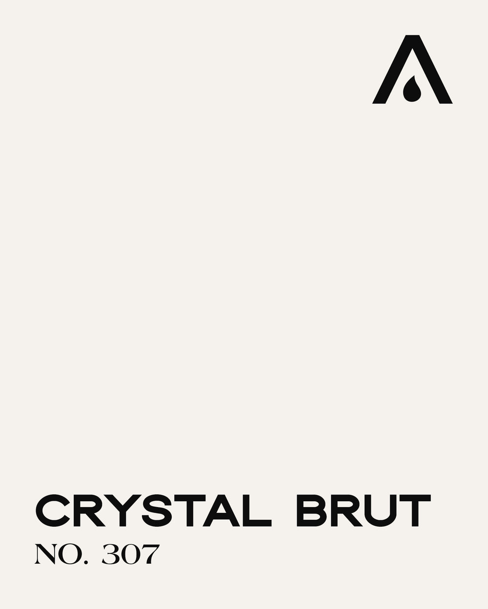 Crystal Brut no. 307 - lichte champagnekleur | LAB