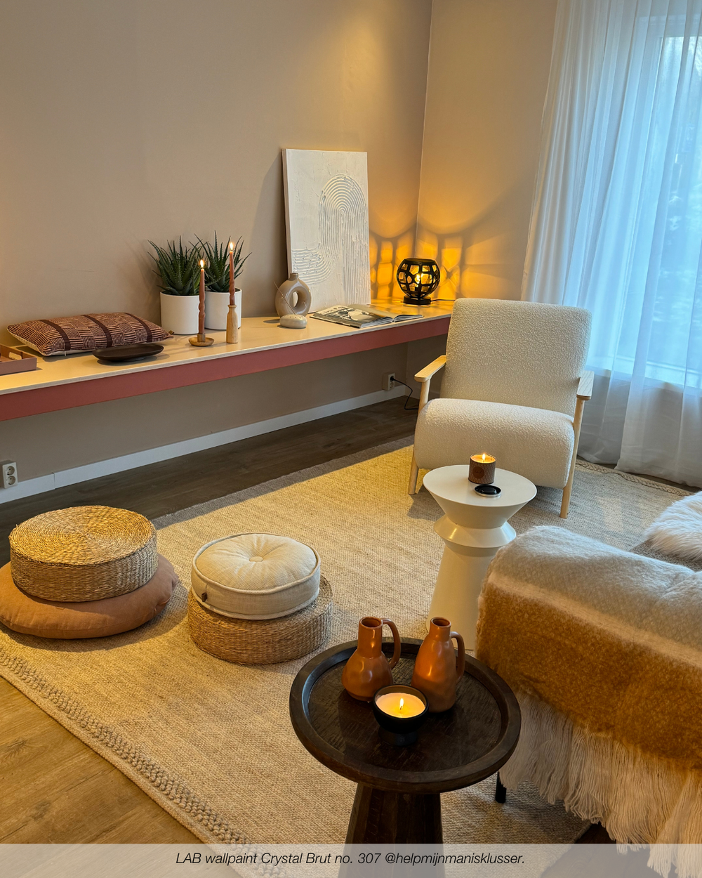 Crystal Brut no. 307 - lichte champagnekleur | LAB