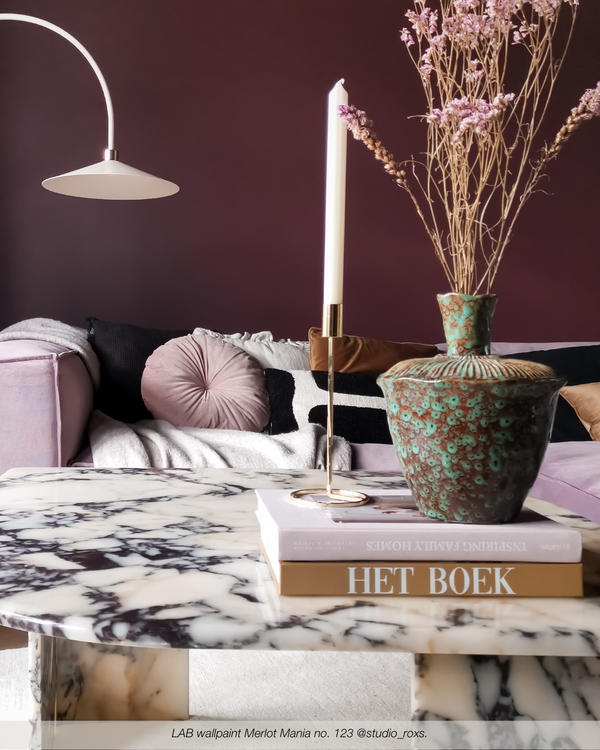 Merlot Mania no. 123 - rijk en vol bordeauxrood | LAB