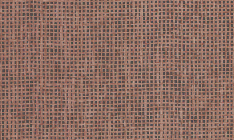 ARTE Waffle Weave Behang Brick Red 85530